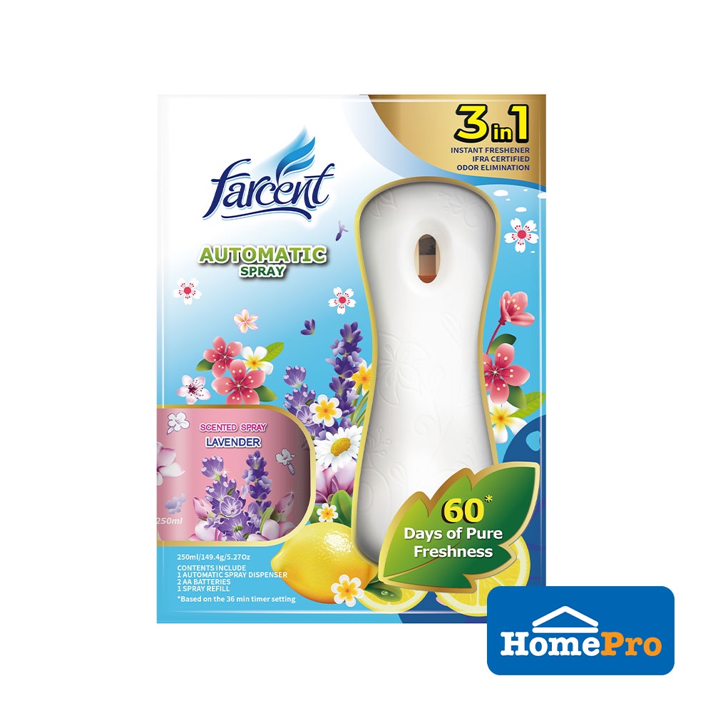 FARCENT Scented Natural Spray Starter Kit 250ML | Shopee Malaysia