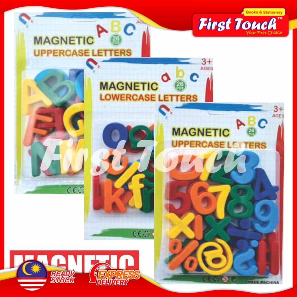 KIDARIO Colorful Teaching Magnetic Numbers Fridge Magnets Alphabet Set ...