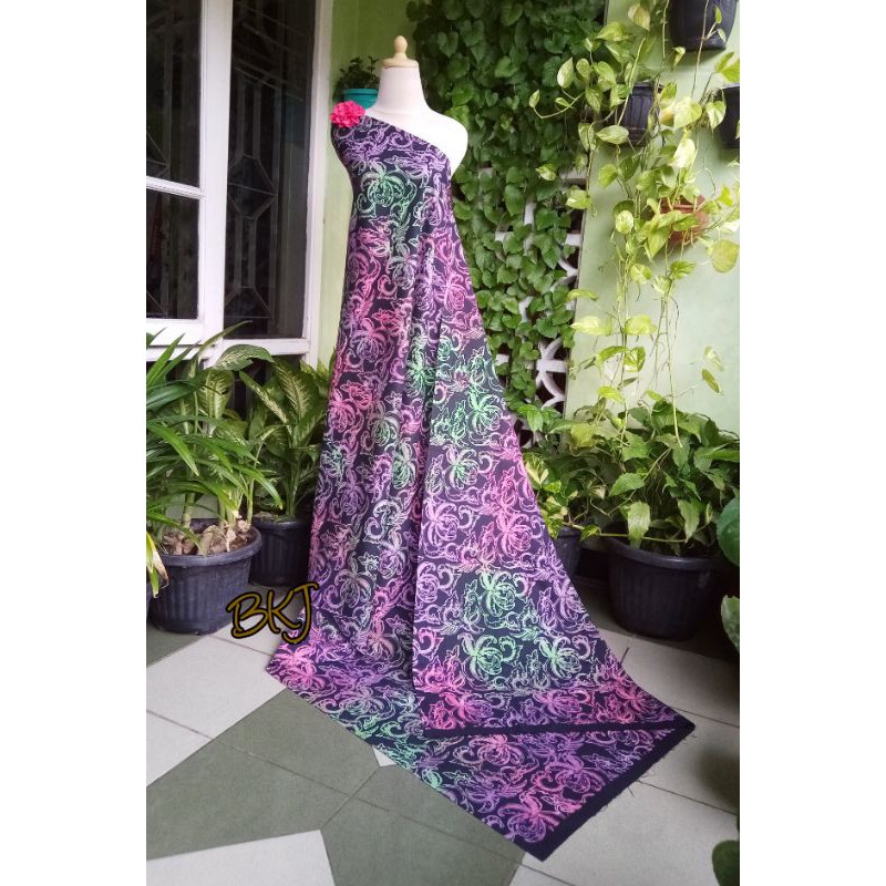 Original batik Handmade Orchid (100% Original Indonesian batik ...