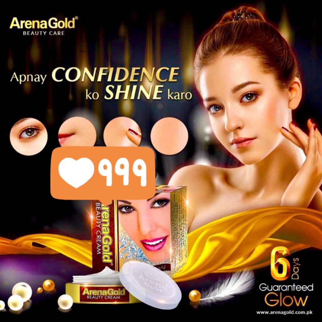 Original Arena Gold Beauty Cream Ready stock in Malaysia | Shopee Malaysia