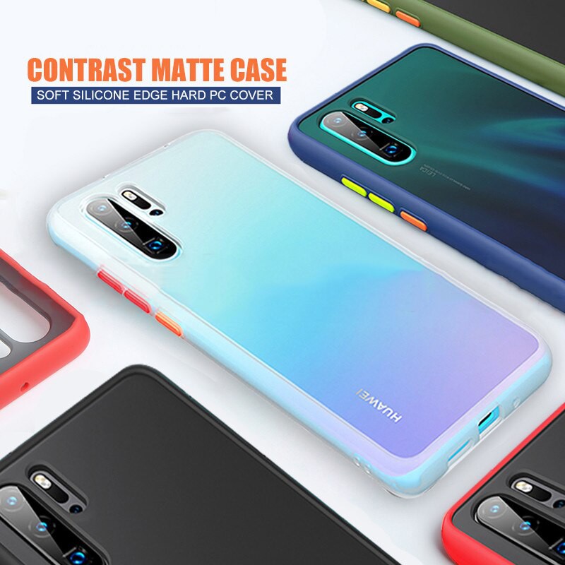 Huawei Mate 20/Mate 30 Pro /P20 Pro/ P30 Pro/P40 Pro Luxury Shockproof Silicone Translucent ...