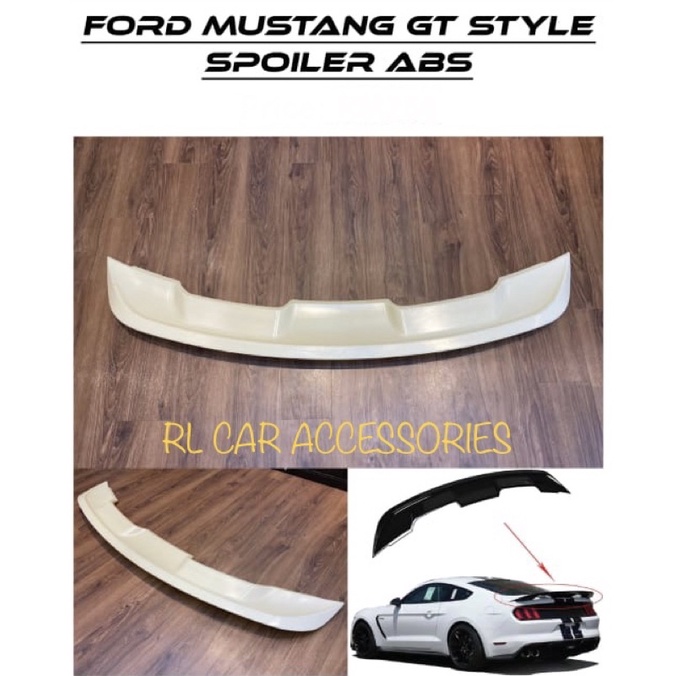 Ford Mustang Shelby Gt350 Gt500 Carbon fiber boot trunk lip spoiler GT ...