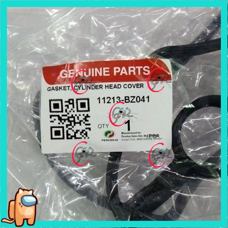 VALVE COVER GASKET ORIGINAL PERODUA MYVI 1.3 1.5 ALZA AVANZA KEMBARA ...
