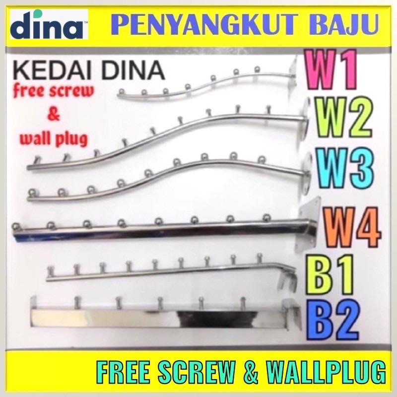 PENYANGKUT BAJU WATERFALL HANGER PENYANGKUT BAJU DINDING / PENYANGKUT ...