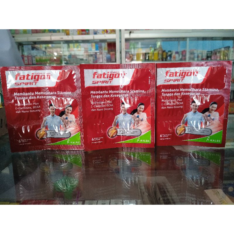 FATIGON SPIRIT tablet CONTENTS 6 | Shopee Malaysia