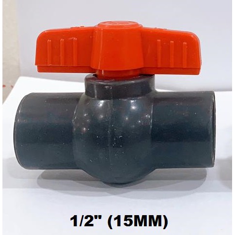 SGC PVC BALL VALVE SOCKET OR THREADED (15MM & 20MM) | Shopee Malaysia