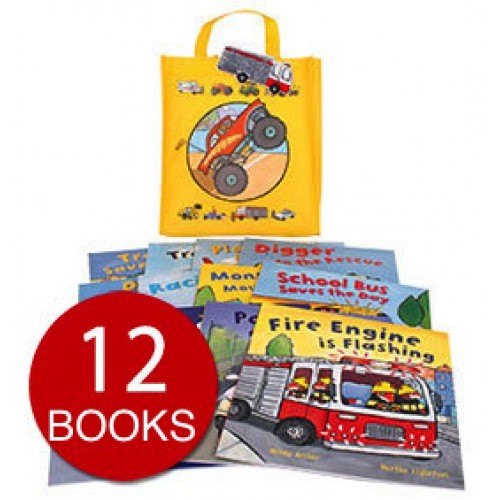 [100% original] My Busy Wheels Collection (12 books) | Shopee Malaysia