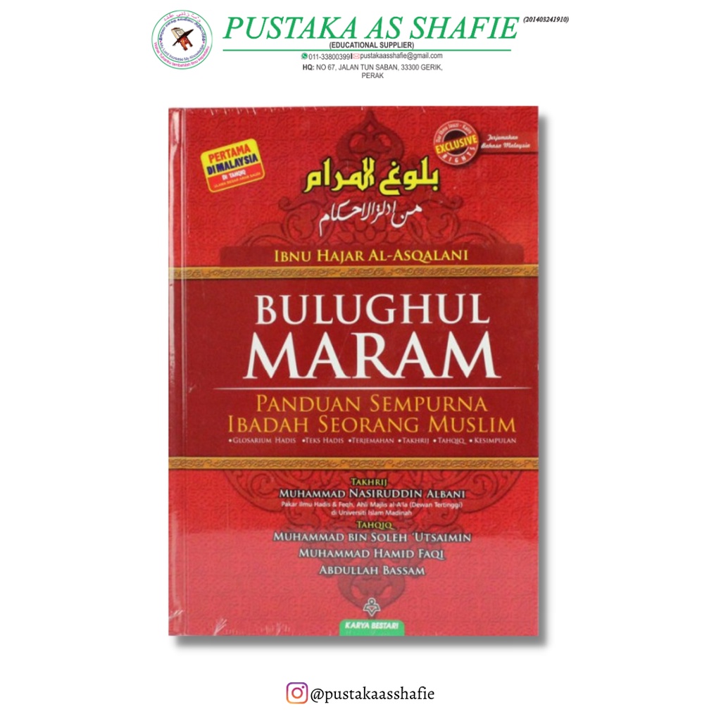 Bulughul Maram (Karya Bestari) | Shopee Malaysia