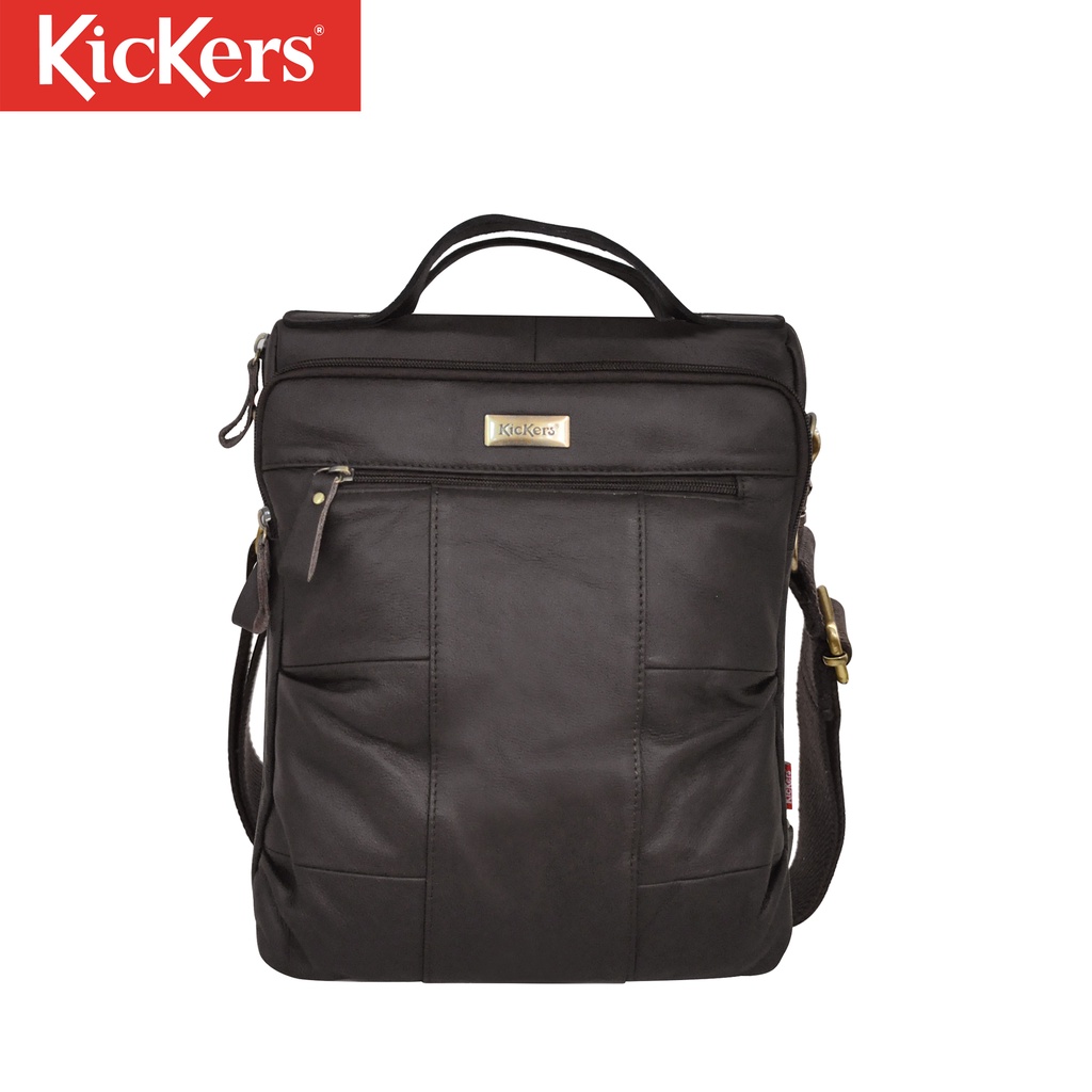 Kickers Leather 2IN1 Crossbody Sling Bag & Backpack KICS89782 | Shopee ...