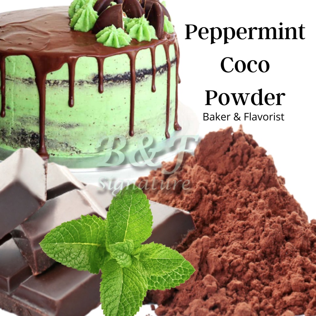 Peppermint Cocoa Powder 250g Korea 韩国 薄荷 可可粉 mint cacao serbuk koko ...