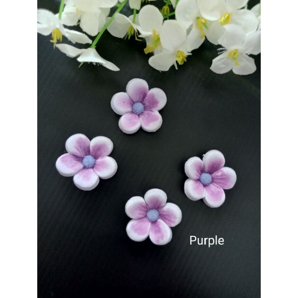 Bunga Gumpaste Edible Flower Cake Topper Bunga Hiasan cake decoraion ...