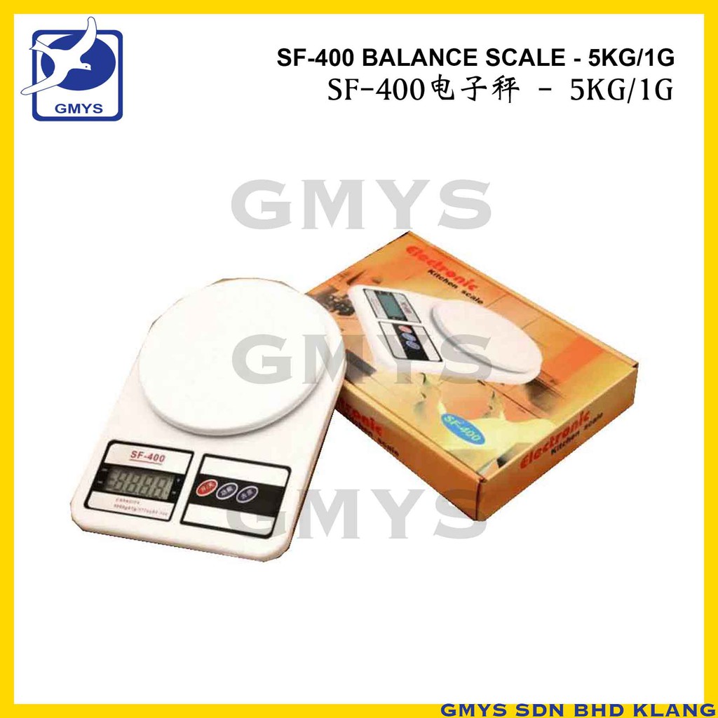 S8 - 5Kg Electronic Digital Kitchen Scale (SF-400) | Shopee Malaysia
