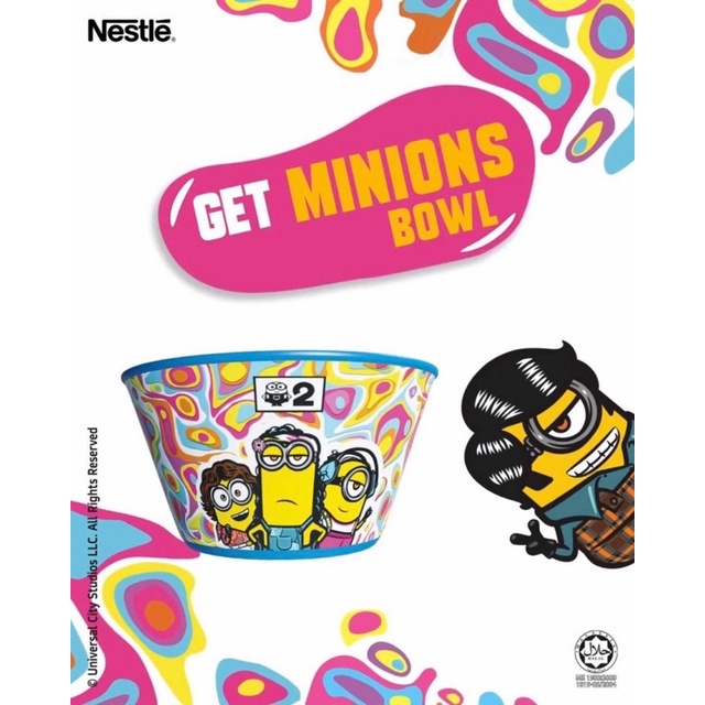 NEW Limited Edition Nestle Minion Bowl 2021 | Shopee Malaysia