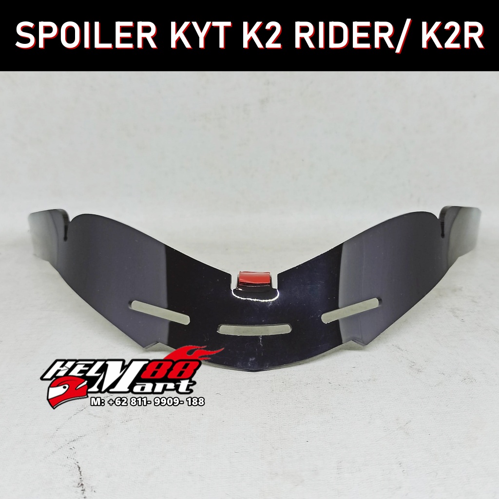 KYT K2 Rider Spoiler - KYT K2Rider Helmet Spoiler K2R Spoiler | Shopee ...