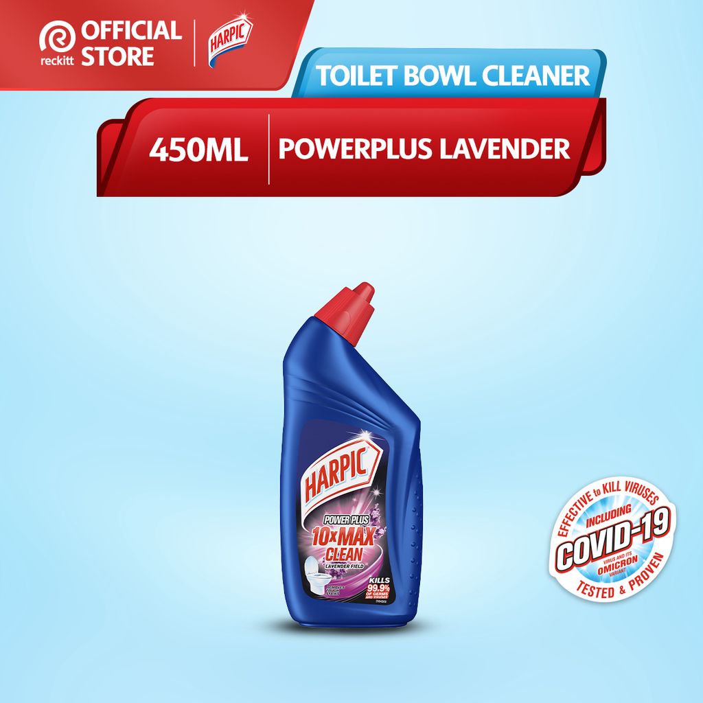 Harpic Powerplus Disinfectant Toilet Cleaner (450ml/500ml) | Shopee Malaysia