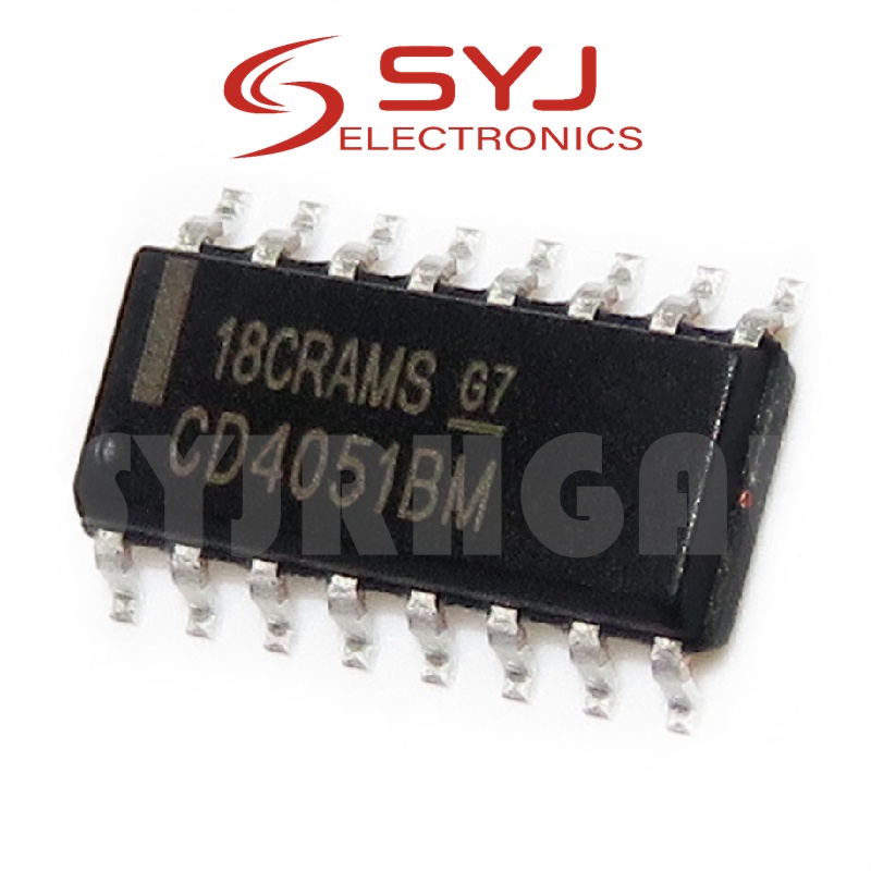 10 PCS CD4051BM CD4051 4051 SOP16 Eight Selective Switch New Original In Stock | Shopee Malaysia