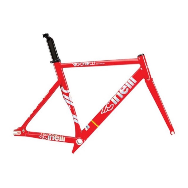 Fixie Frame Front Fork Free Cost Shipping Cinelli Vigorelli Shark ...