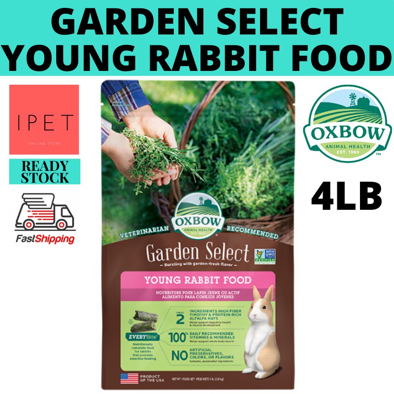 Oxbow Garden Select Young Rabbit Food 4lb | Shopee Malaysia