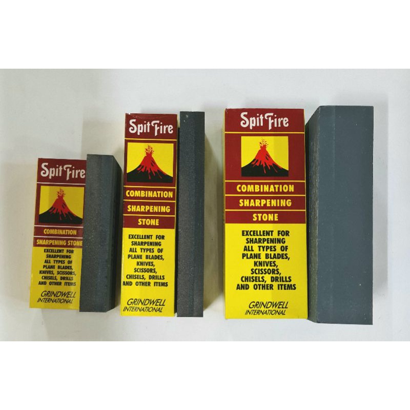 1"x2"x6"/1"x2"x8"/2"x3"x8" SPIT FIRE COMBINATION SHARPENING STONE/SPIT ...