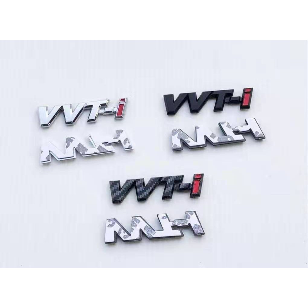 Toyota VVTi Emblem Logo Sticker ABS | Shopee Malaysia