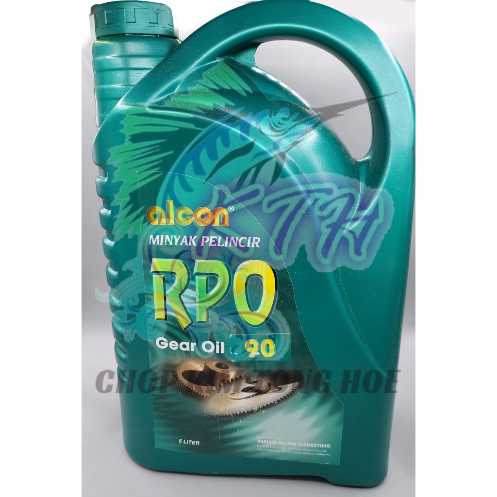 ALCON GEAR OIL RPO90 & 140 5LTR(MINYAK PELINCIR) | Shopee Malaysia