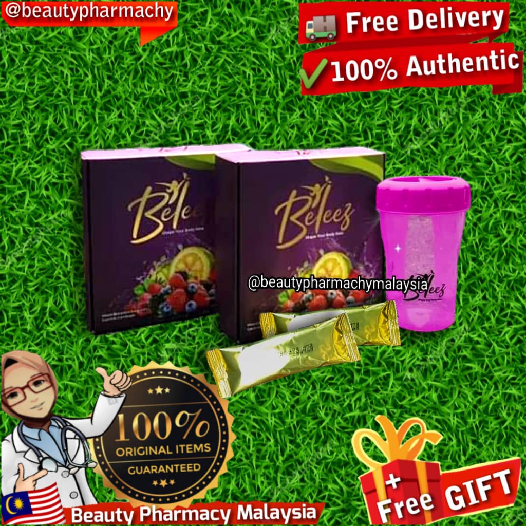 🔥Ready💯BELEEZ Jus Kurus Dalam 10 Hari (10 Sachet - 100% Original HQ ...