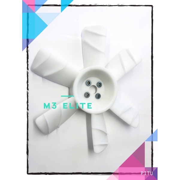 DAIHATSU DELTA DV57 FAN BLADE 6 LEAF | Shopee Malaysia