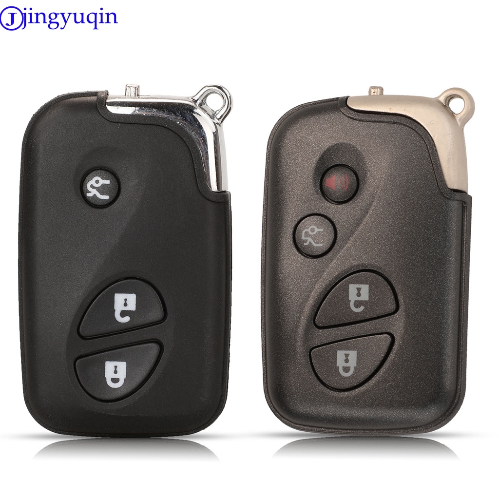 jingyuqin 3 Button 3+1 Button Smart Remote Key Case Fob Keyless Entry Shell Blank For LEXUS ...