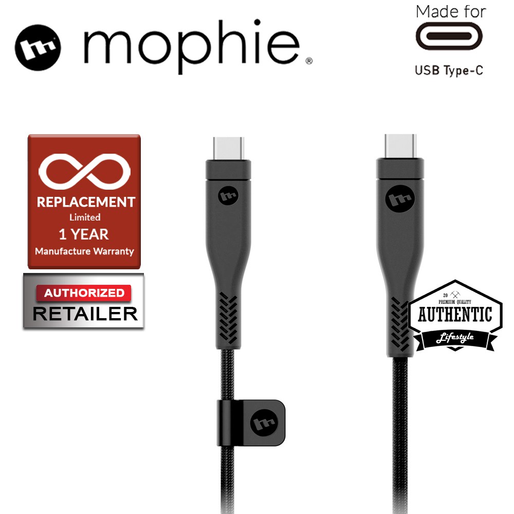 Mophie PRO USB-C Cable to USB-C - 1 M High-performance and heavy-duty ...