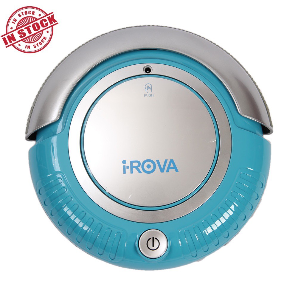 IROVA K6 Intelligent Mini Robot Vacuum Cleaner w/ Dry Mopping Floor ...