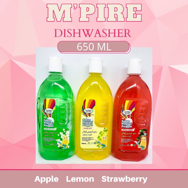 M’pire Dishwasher 650ML (Sabun Cuci Pinggan) 4 Botol | Shopee Malaysia