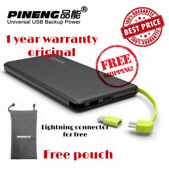 Original Pineng PowerBank PN951 10000mAh | Shopee Malaysia