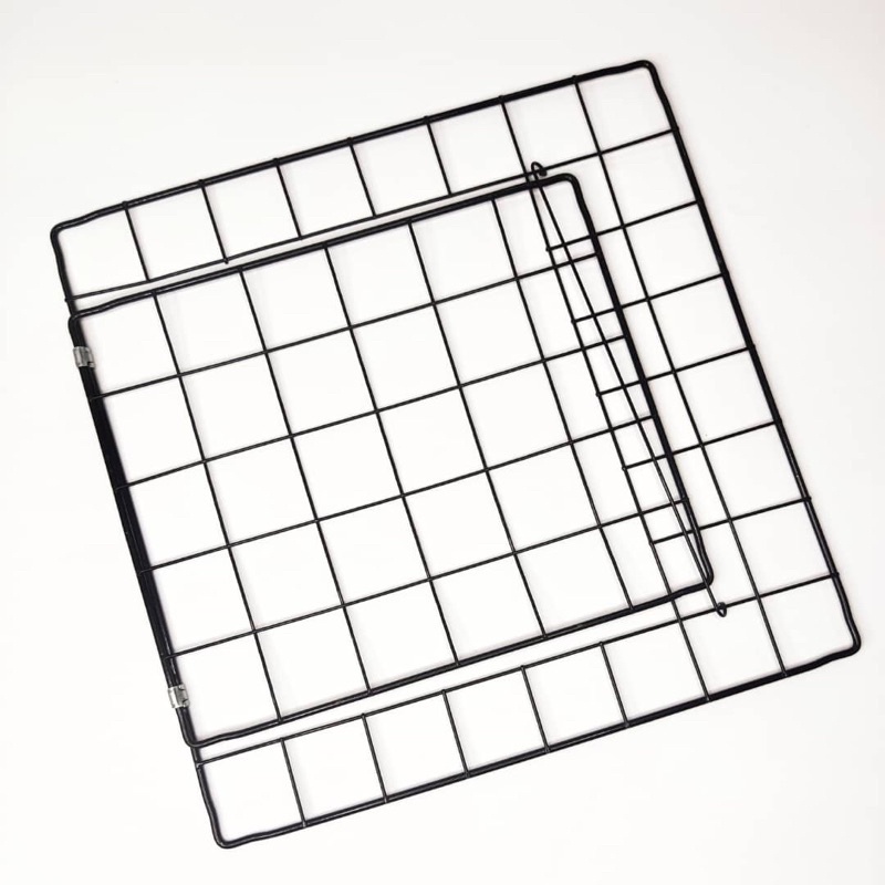 DIY Pet Cage Panel Pet Cats Dogs Rabbit Iron Metal Grid Cage Storage ...