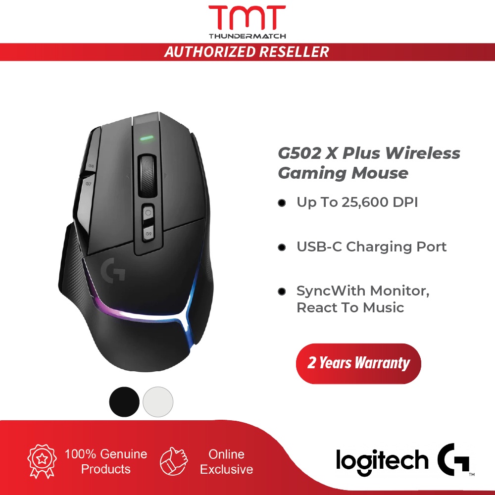 Logitech G502 X Plus Wireless Gaming Mouse | Shopee Malaysia