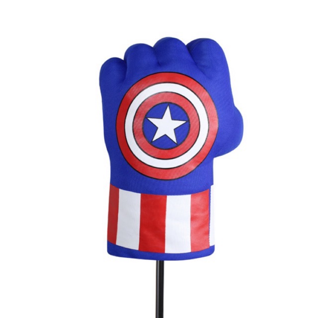 Captain America Wood Headcover (Marvel Comic Cartoon Golf Cover) Super ...
