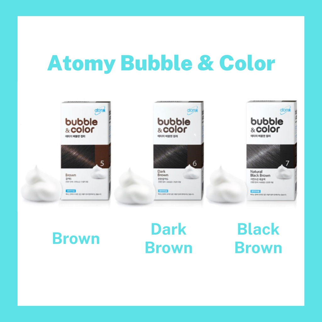 💥100% AUTHENTIC💥Atomy Bubble & Color 艾多美 泡泡染发剂 | Shopee Malaysia