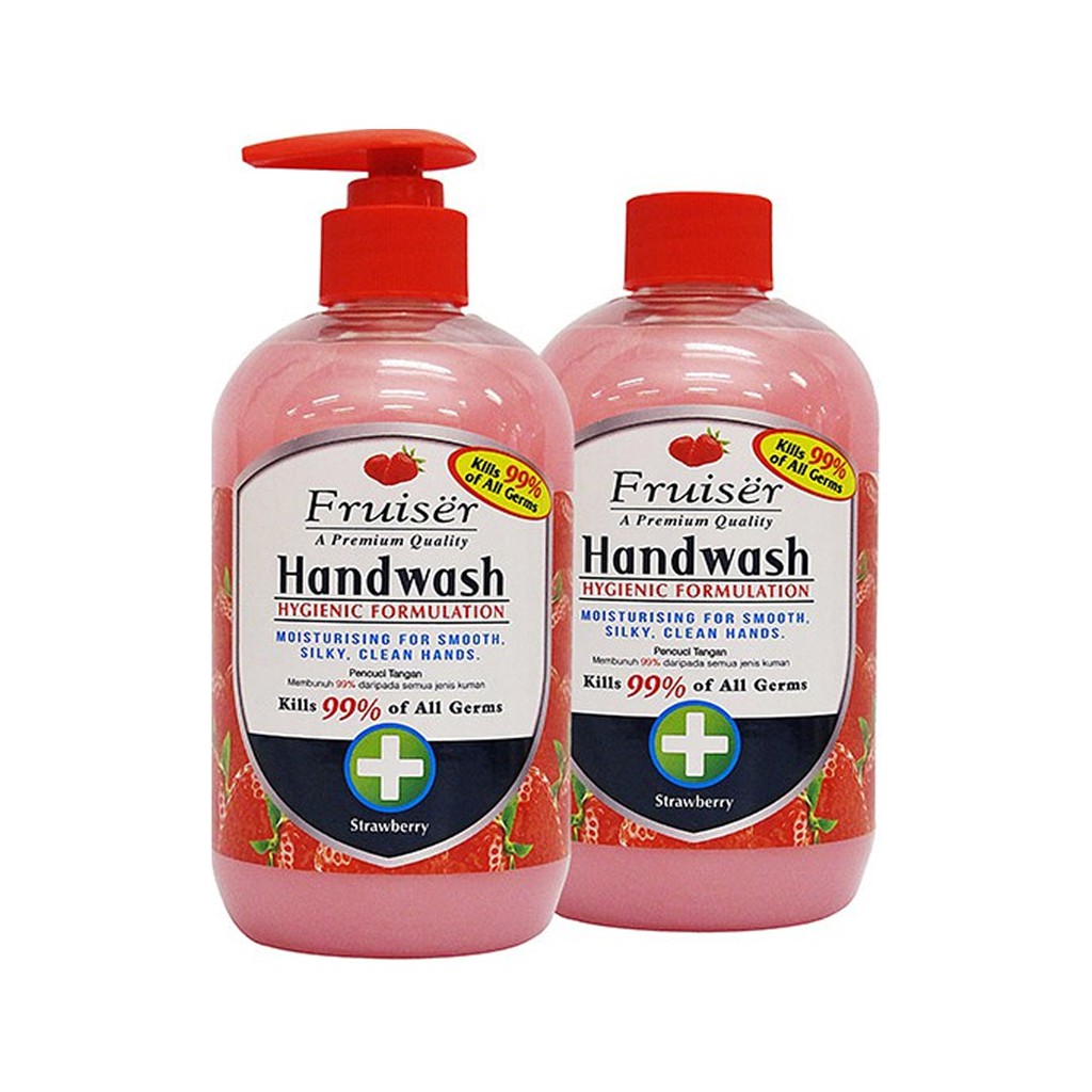 Fruiser Hand Wash / Sabun Pencuci Tangan Twin Pack (2 x 500ml) | Shopee ...
