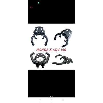HONDA ADV 150 ALUMINIUM TOP BOX RACK V2 | Shopee Malaysia