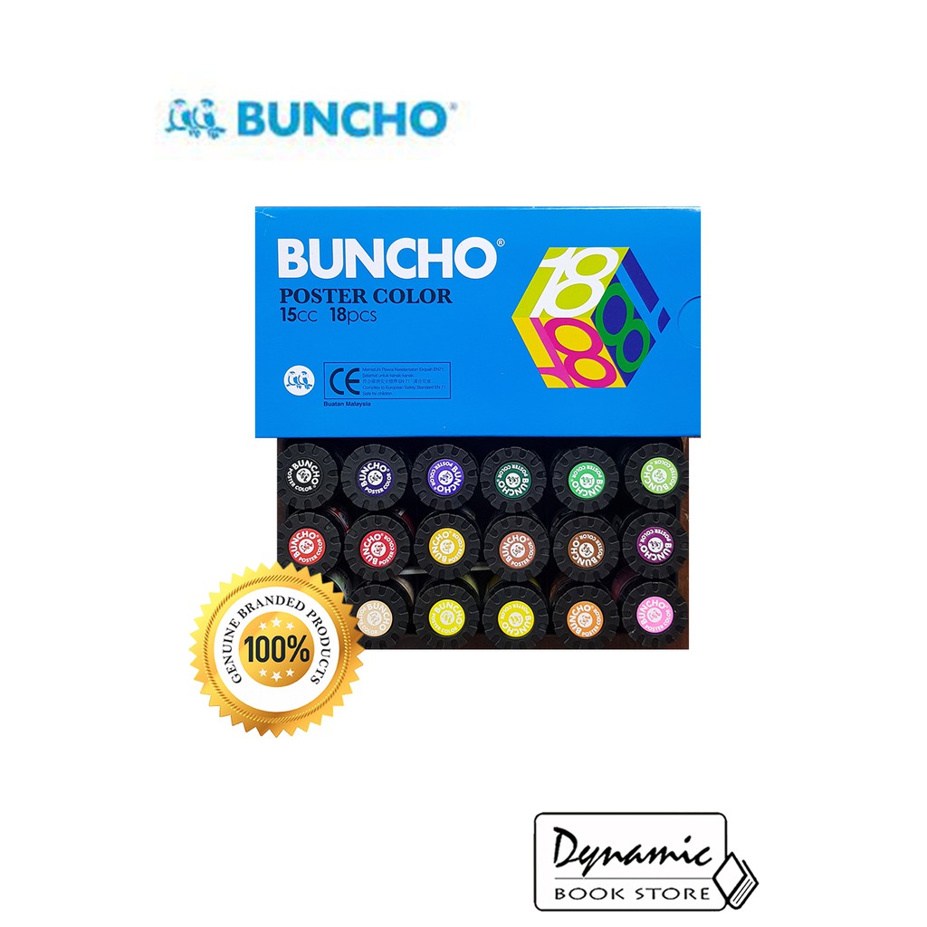 Buncho Warna Poster 18 Warna | Shopee Malaysia