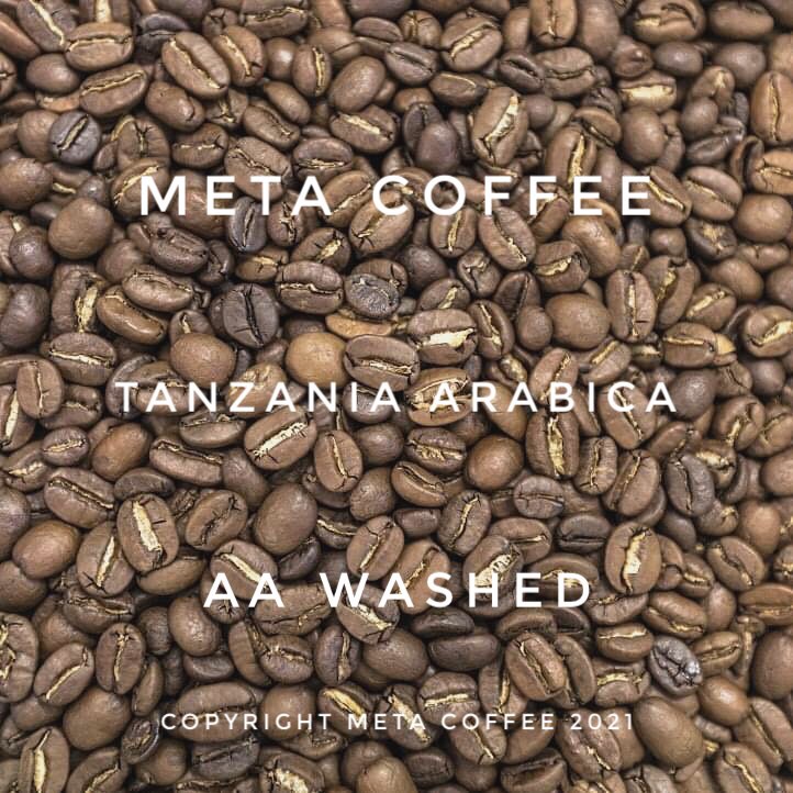 META Coffee Tanzania Arabica AA Washed Premium Medium Roasted Coffee ...