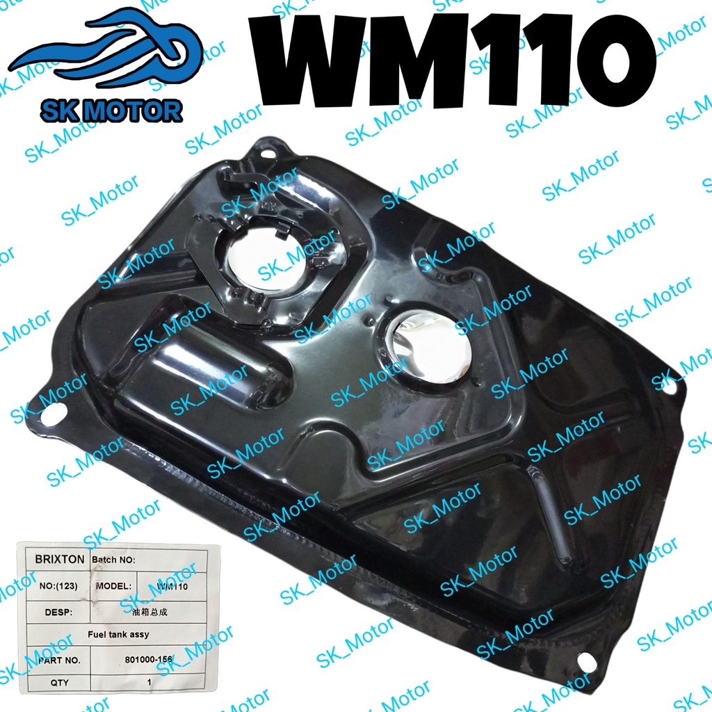 WMOTO WM110 WM 110 Original Fuel Tank / Tangki Minyak / Petrol Tank ...