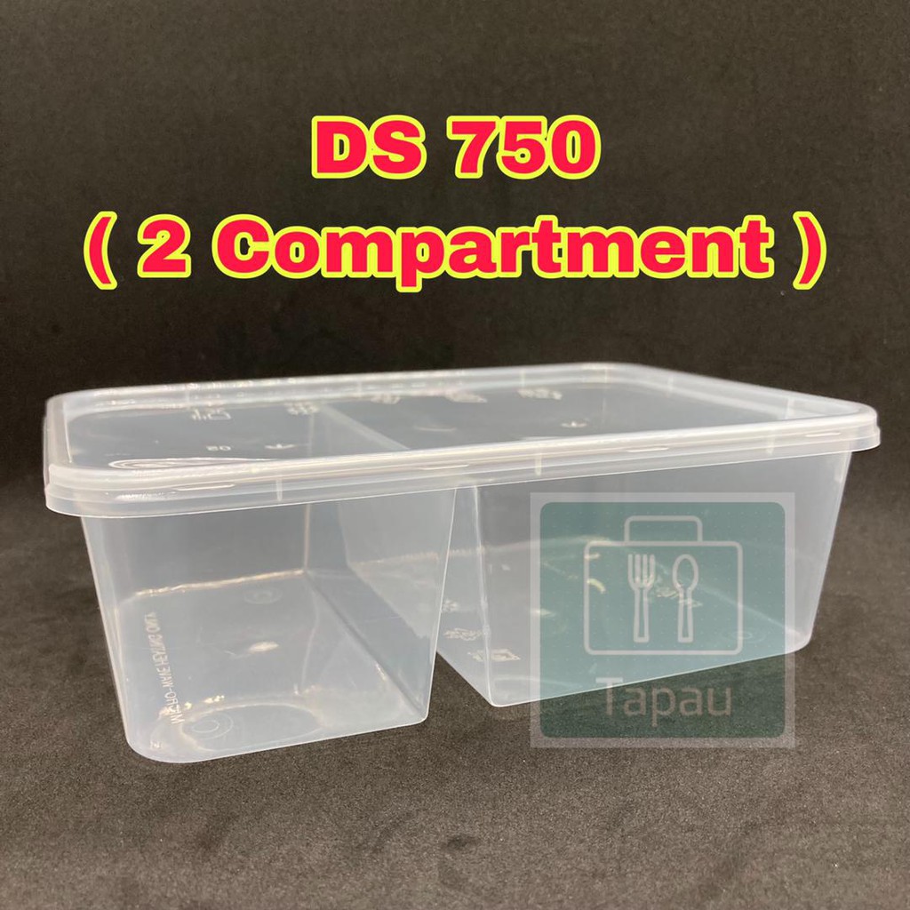 TAPAU - [ 50sets± ] FELTON 750 DS Rectangular Two ( 2 ) Compartment ...