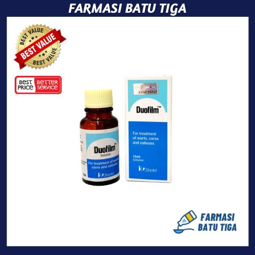 DUOFILM SOLUTION SOLUTION 15ML FOR TREATMENT OF WARTS, CORNS AND ...