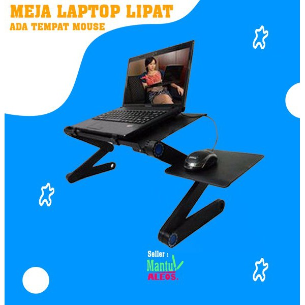 Folding Laptop Desk With Mouse Tray | Shopee Malaysia