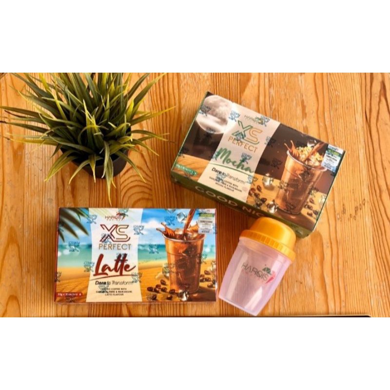 XS PERFECT DRINK LATTE DAN MOCHA 16 PCS 1BOX original dari HQ (PRODUK ...