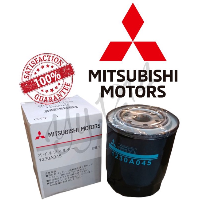 🇲🇾READY STOCK🔥 1230A045 OIL FILTER MITSUBISHI TRITON / PAJERO / PAJERO ...