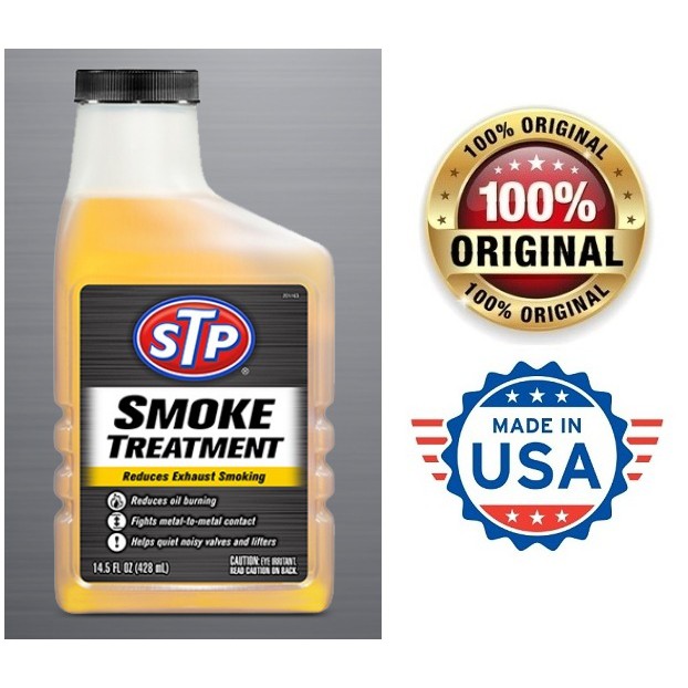 READY STOCK STP ENGINE SMOKE TREATMENT 14.5 OZ 428 ML MADE IN USA ...