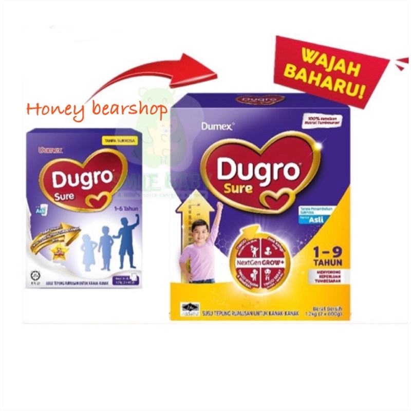 Dumex Dugro Sure (1.2kg) Exp 03/2025 | Shopee Malaysia