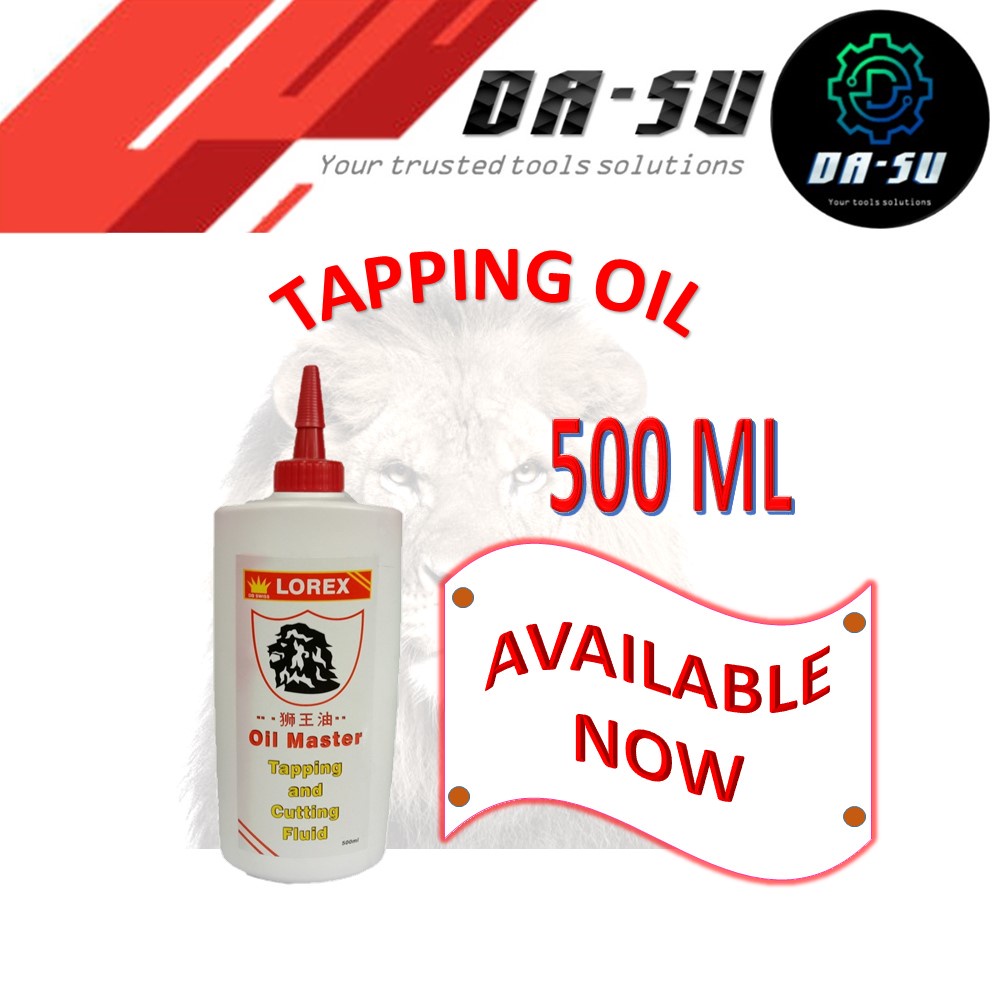 TAPPING OIL 500ML RED FLUID | Shopee Malaysia