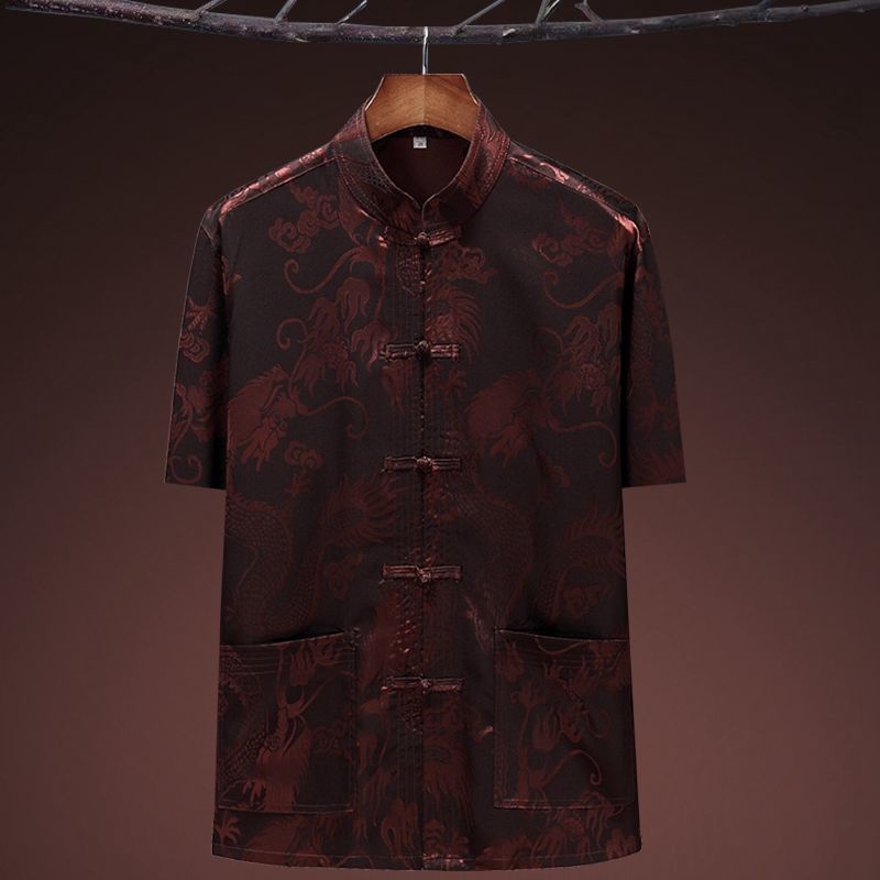 QIANDAI Men SamFu Traditional Costumes Men Sam Fu Chinese New Year ...